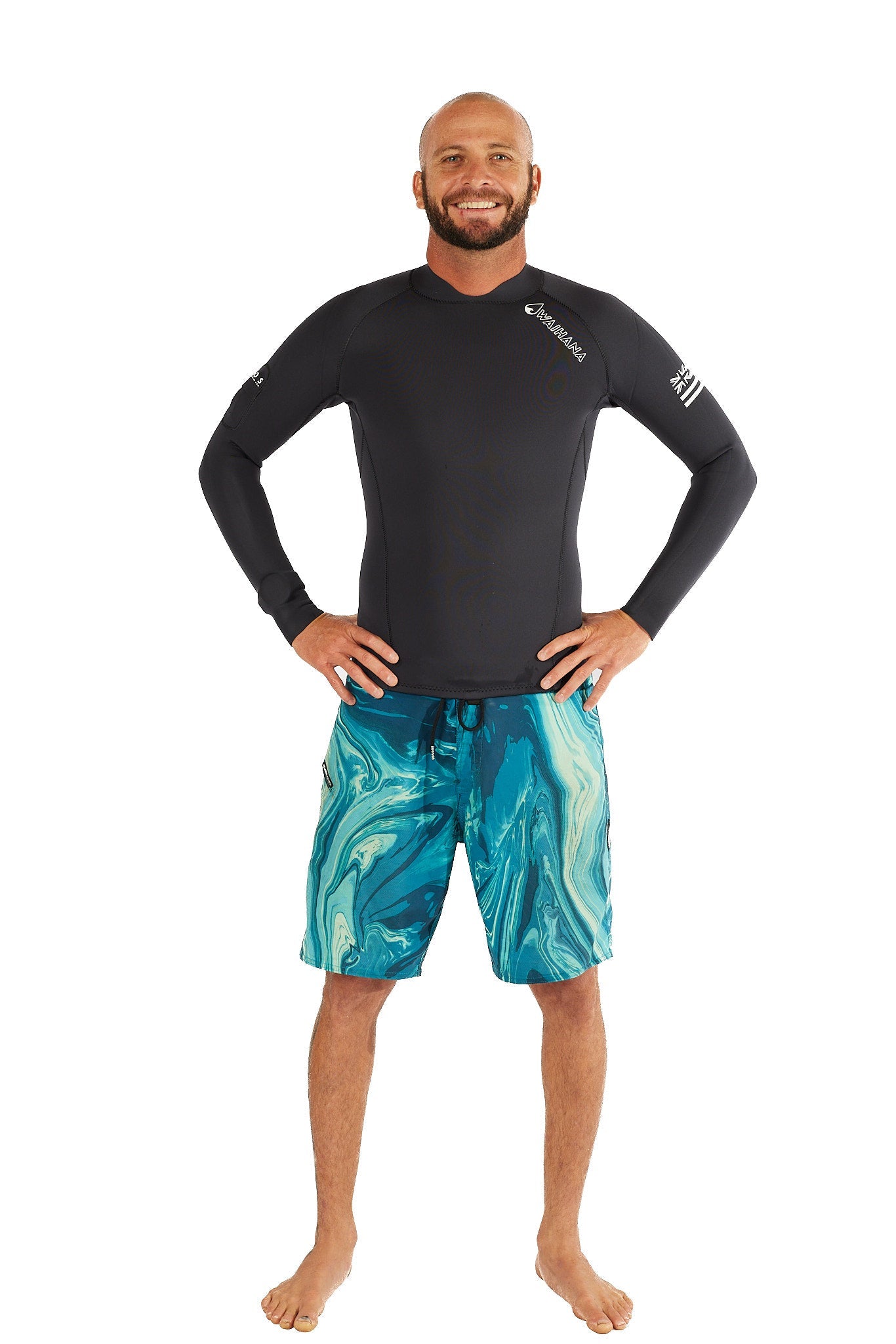 Men's Rear-zip Surf Top – Marine Things Co.