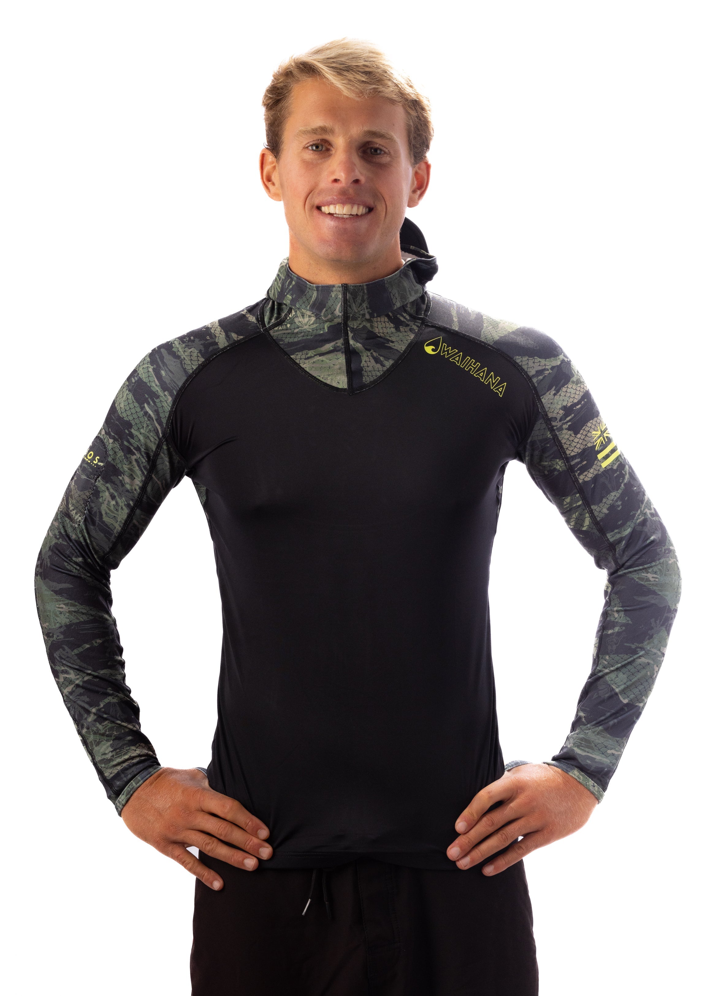 Tropicam Hooded Surf Rashguard – Marine Things Co.